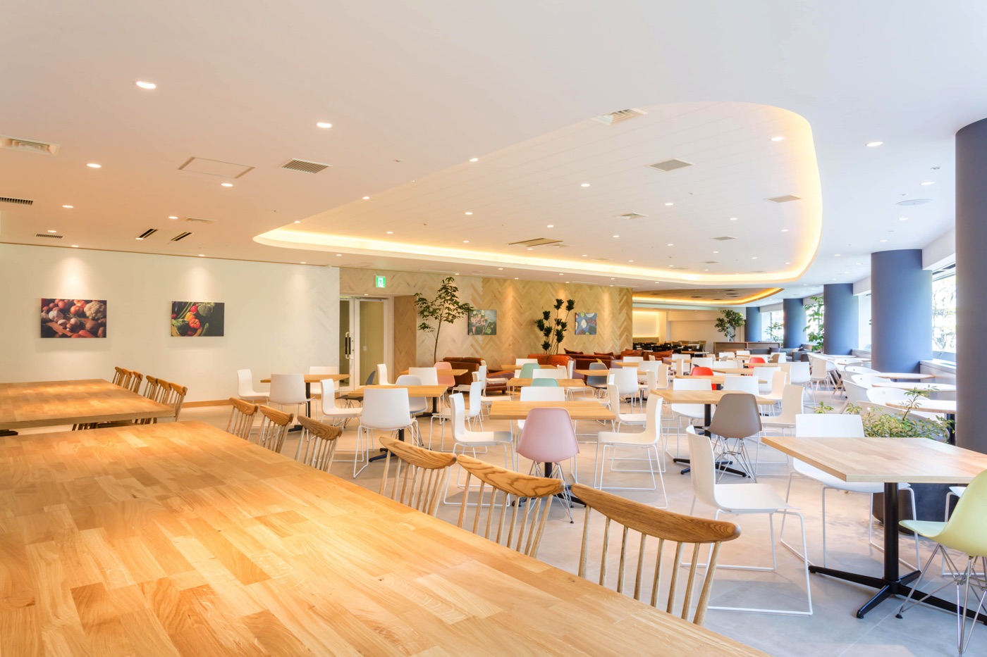 目黒オフィスビル 職域食堂 | 株式会社バウハウス丸栄 | 店舗デザイン、店舗設計、店舗内装